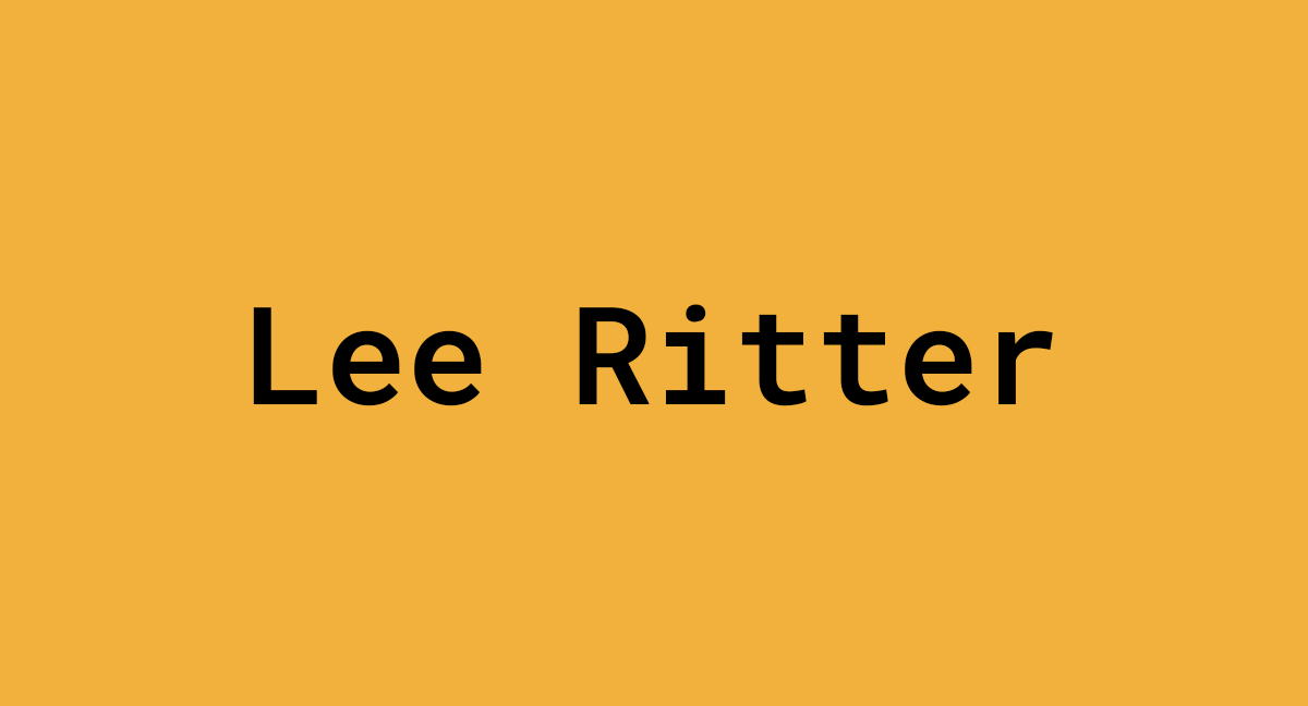 Lee Ritter